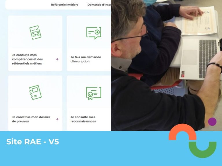 Le site RAE version 5 - Différent et Compétent